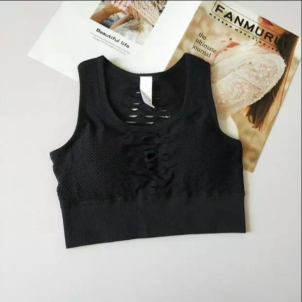 Black Fish Net Bra – BoomBam