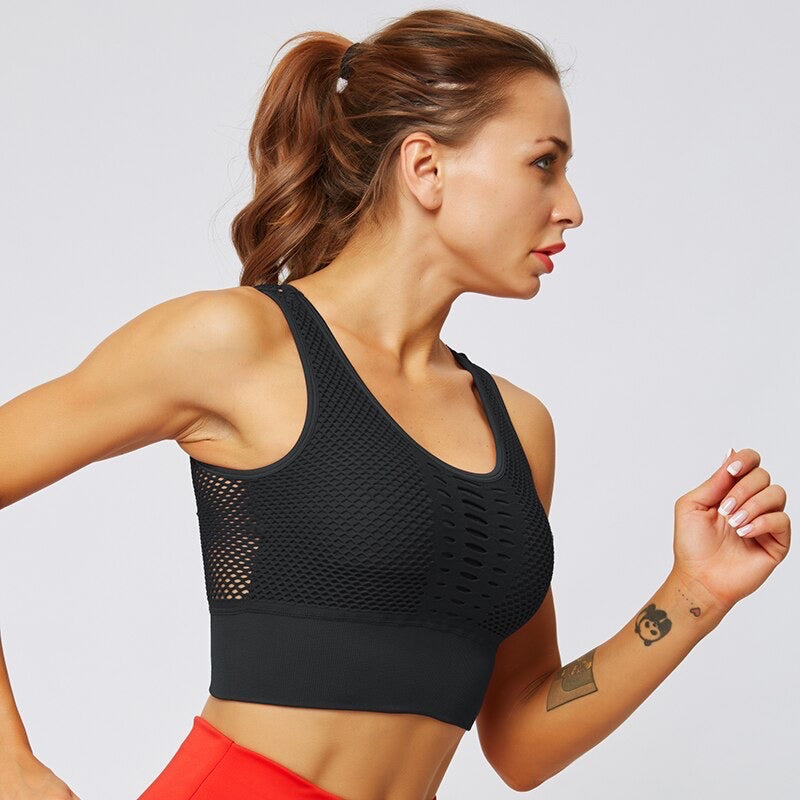 Black Fish Net Bra – BoomBam